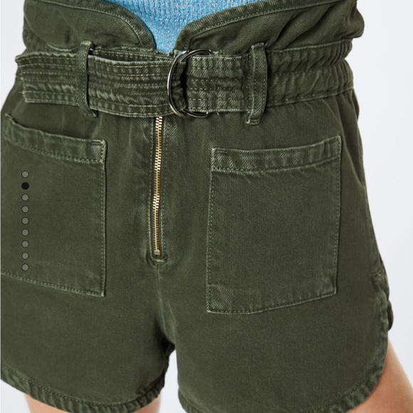Mango | Shorts | Mango Paperbag Denim Shorts | Poshmark